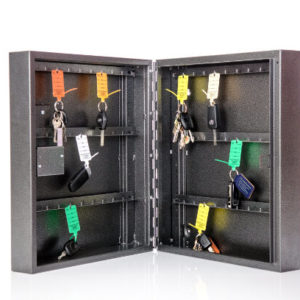 Medium key cabinets for 100 plus keys, key fobs and key tags with ...
