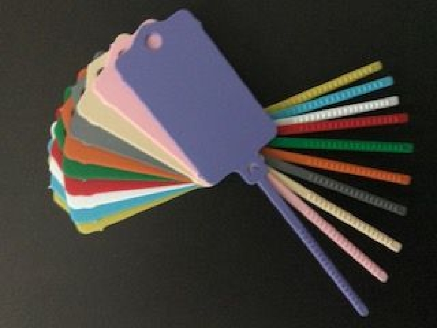 Plain Key Tags - With tail - Autotag UK