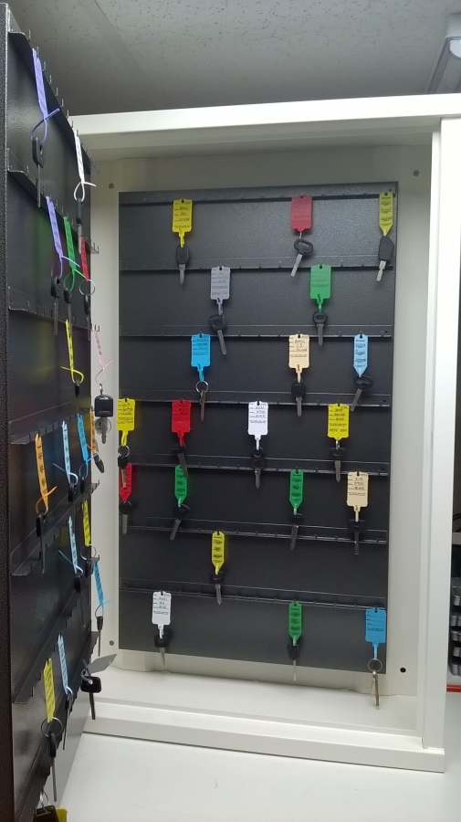 Large key safe with 196 key capacity from Autotag - car trade supplies